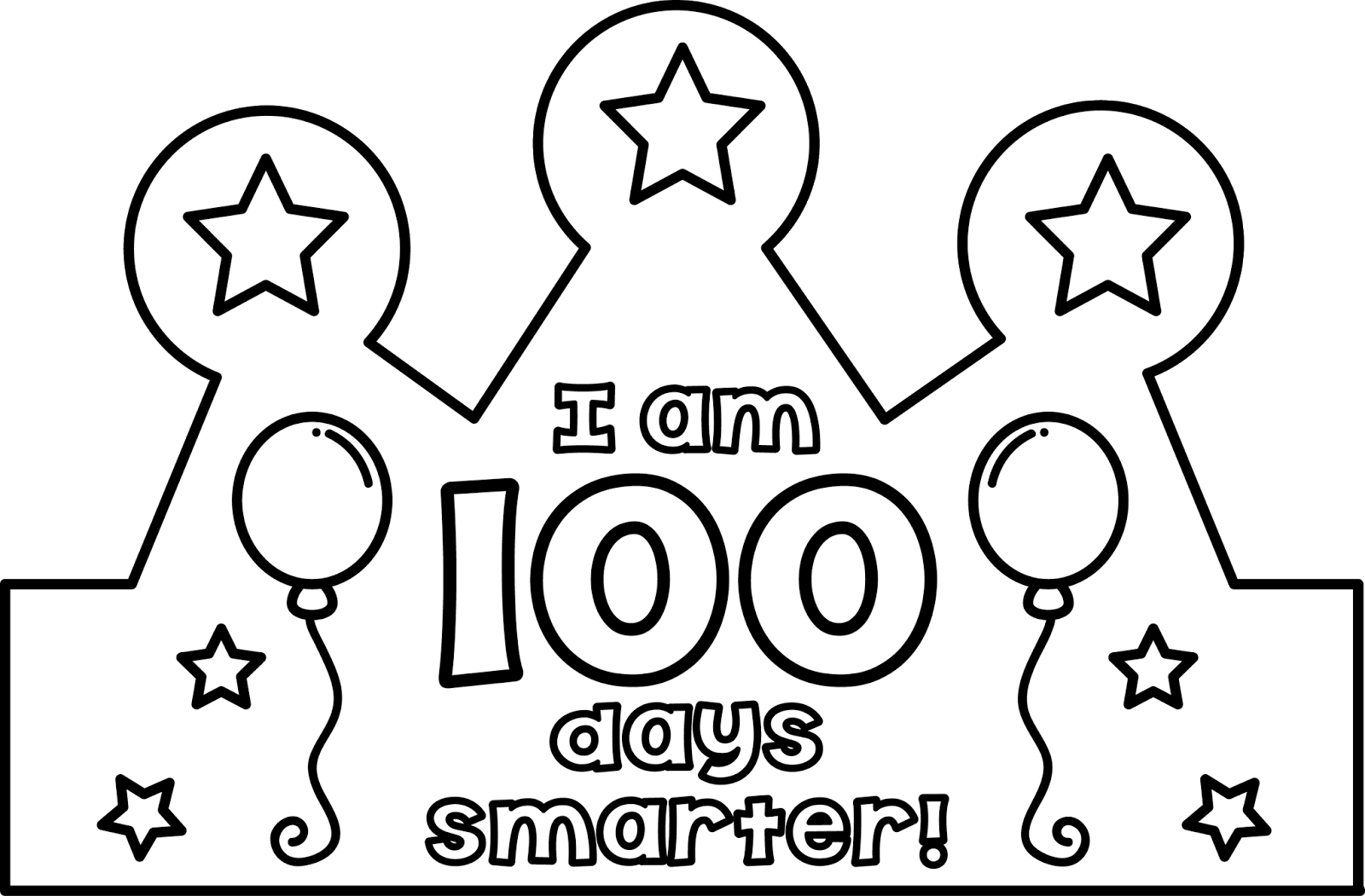 100Th Day Of School Printable Glasses Free Free Printable