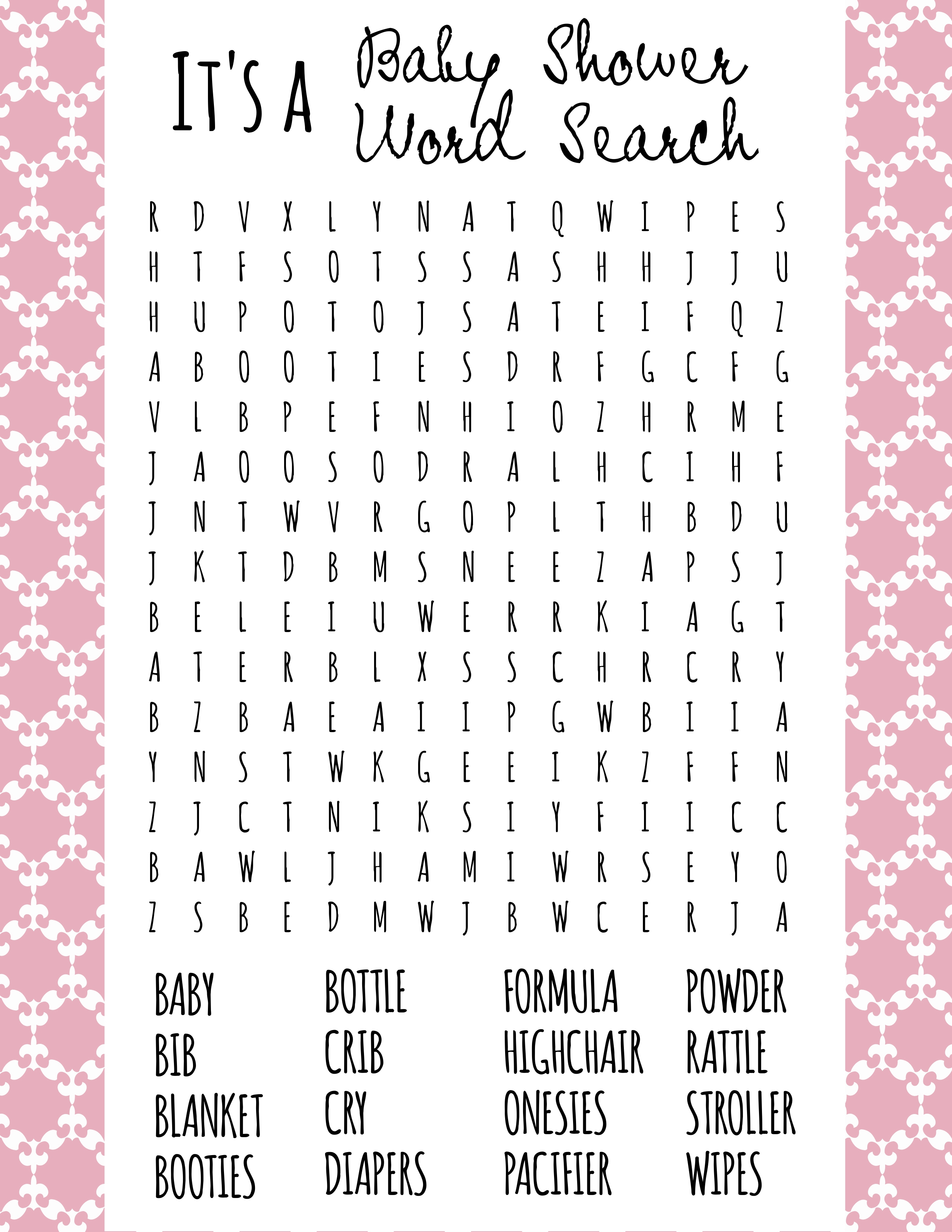 Free Word Scramble Maker Printable Free Printable