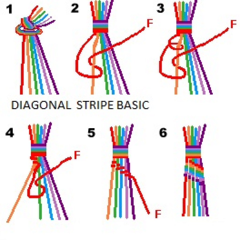 Printable Friendship Bracelet Patterns Printable Templates