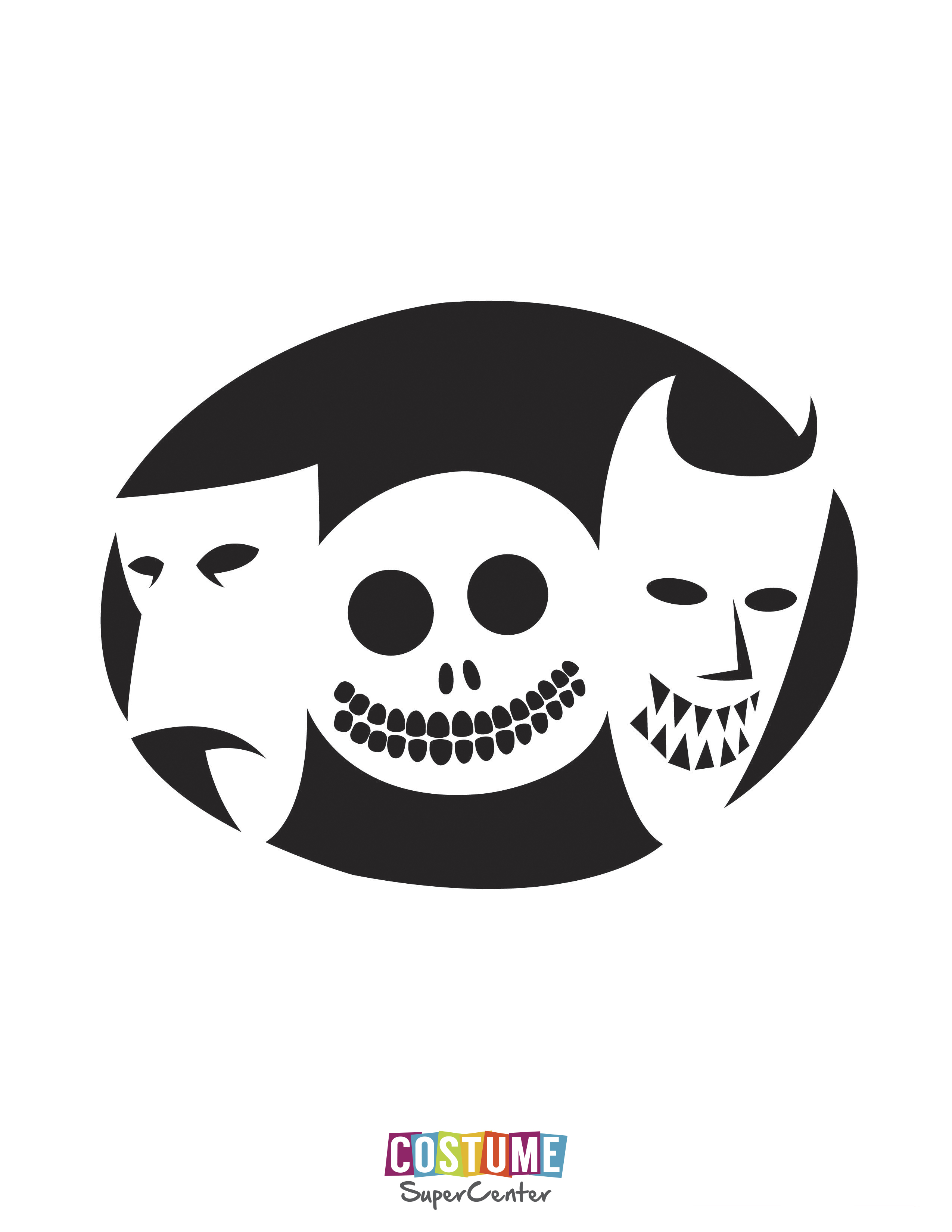 Free Printable Nightmare Before Christmas Pumpkin Stencils Free Printable