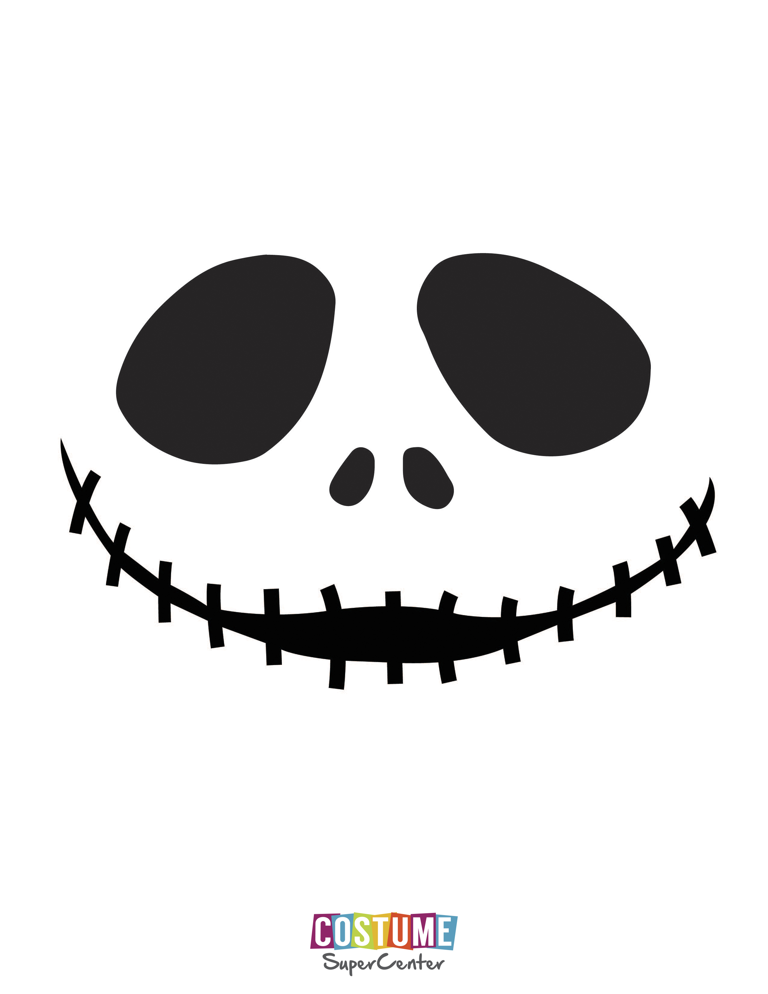Printable Jack And Sally Pumpkin Stencil Printable Word Searches