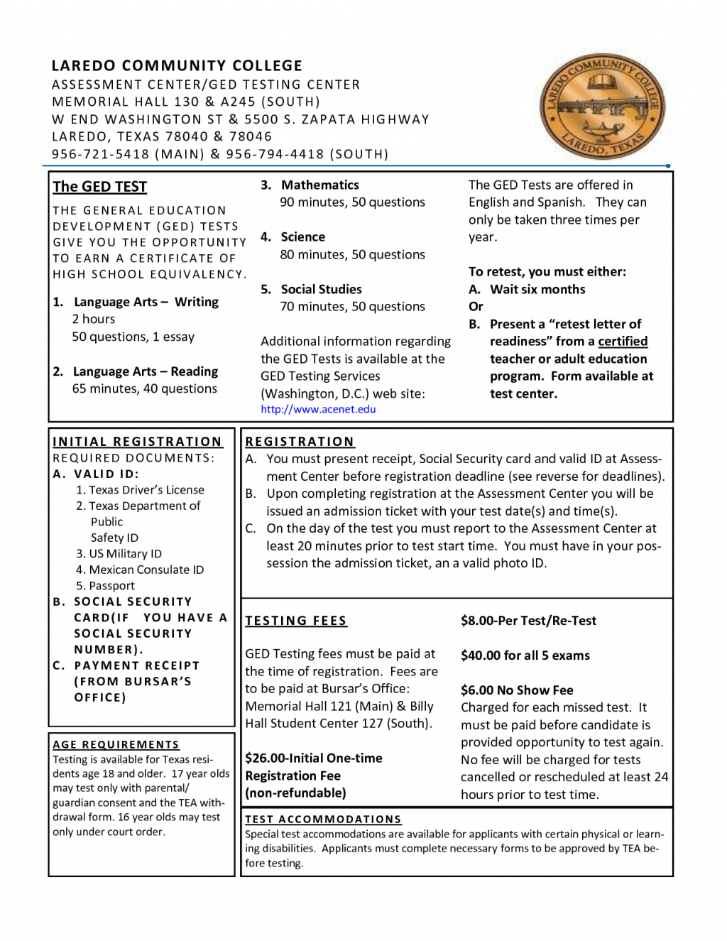 Free Printable Ged Practice Test