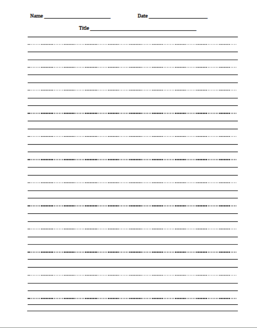 Free Printable Writing Paper For Adults Free Printable